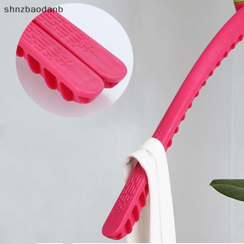 [shnzbaodanb] Dopamine ไม้แขวนเสื้อแบบพับได้กันลื่นหมุนได้ราวตากผ้าพลาสติกประหยัดพื้นที่ Travel ...