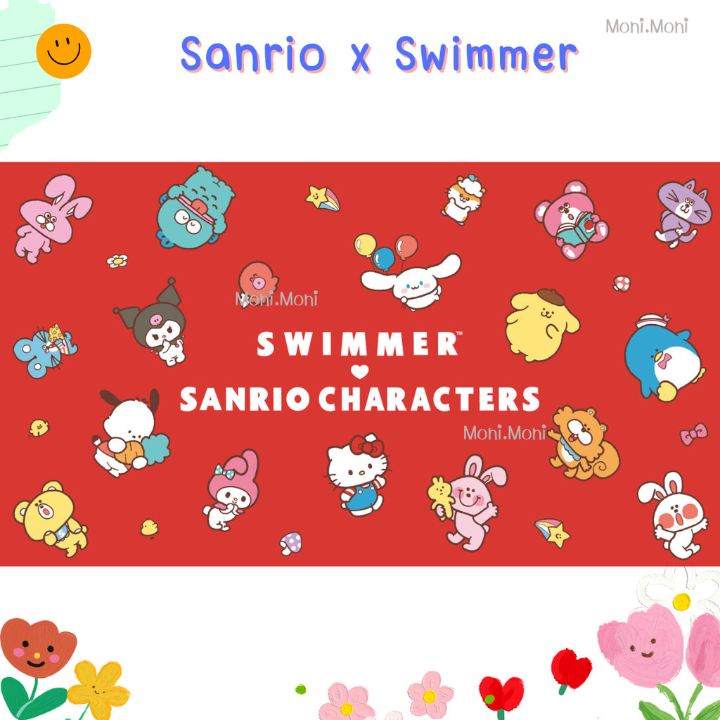 Sanrio X Swimmer: Mini Pouch / Mini Mirror / Mini Comb สุ่มซานริโอ x ...