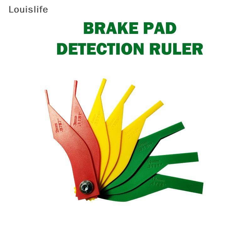 LLPH 8 In 1 ผ้าเบรคเครื่องมือวัดเครื่องวัด Feeler เครื่องทดสอบขนาดซับความหนา Wea LLP | Shopee ...