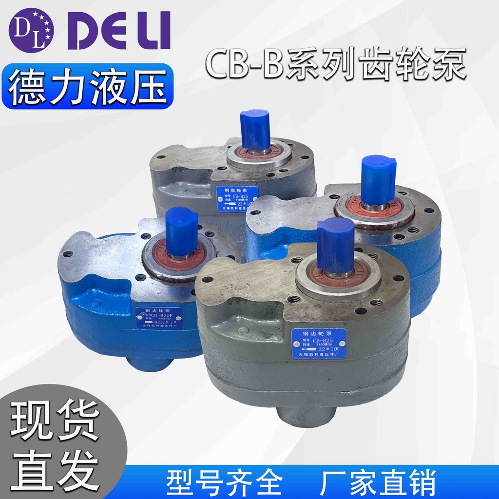 Deli โรงงานขายตรงปั๊มเกียร์ CB-B25/B4/B6/B16/B20/B2.5/B32/B40 ปั๊มน้ํามันไฮดรอลิก | Shopee Thailand