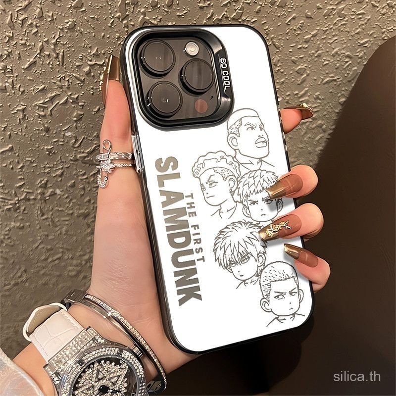 สนุกภาพเคลื่อนไหวสายมือวาดslam Dunk iPhoneเคสโทรศัพท์เหมาะสําหรับiPhone ...