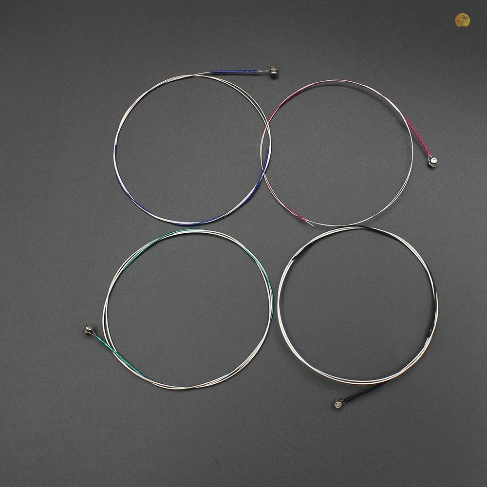 4pcs ชุดไวโอลิน Strings EADF Steel Core Nickel Silver Wound ประณีต Stringed เครื่องดนตรีอุปกรณ์ ...