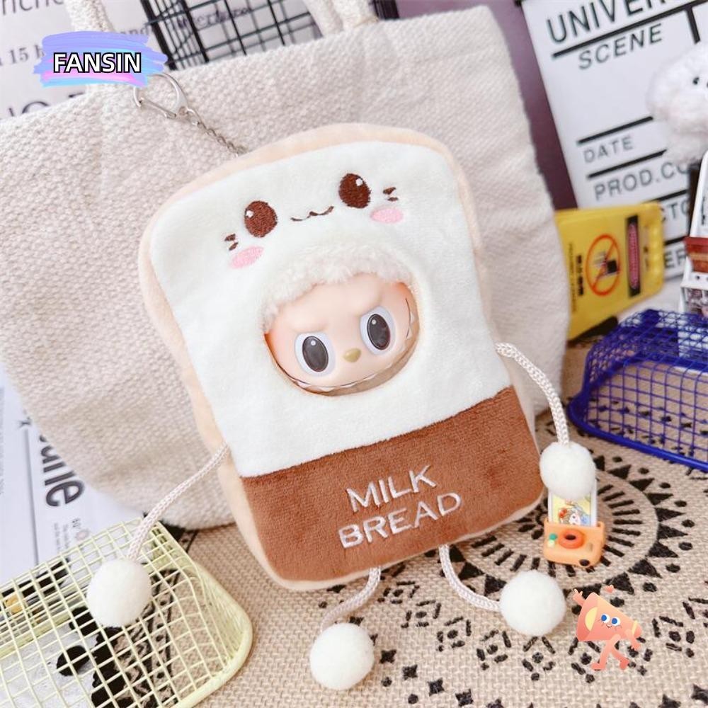 Fansin Labubu Head Cover, ขนมปังชิ้น Toast Labubu ที่คาดผม, น่ารัก DIY ...