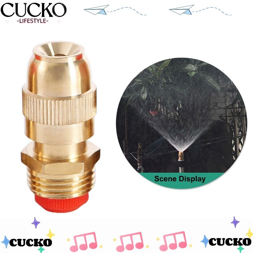 Cucko Atomizing Sprinkler หัวฉีด,ทองเหลืองปรับหัวสปริงเกลอร์,หัวสปริงเกลอร์ทองแดงรดน้ําสวน ...