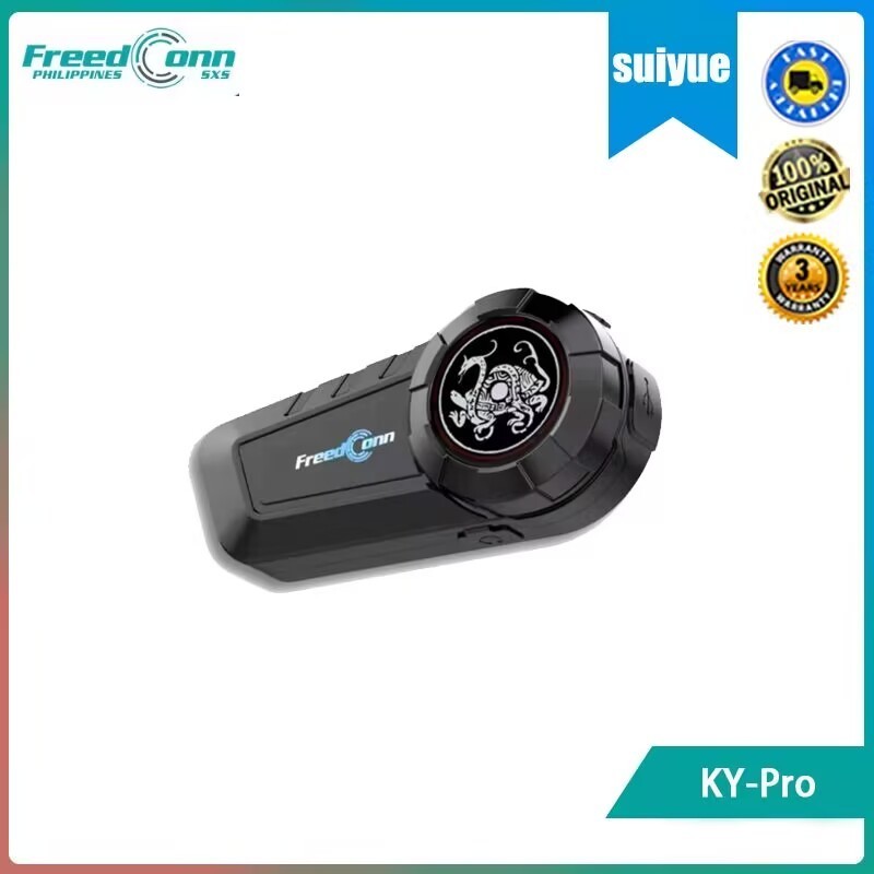 หมวกกันน็อคมอเตอร์ไซค์ Freedconn KY-Pro บลูทูธอินเตอร์คอม | Shopee Thailand