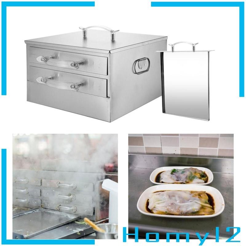[HOMYL2] Steamer Bun Steamer Machine 2 ชั้น Bun Steamer เครื่องอาหาร ...