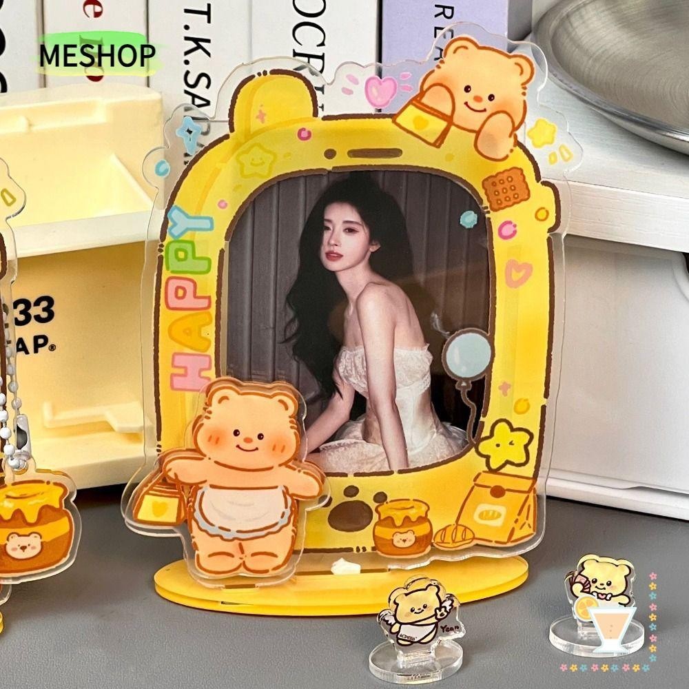 Me Butter Bear Photocard Frame, การ์ตูน INS Card Display Stand, Design ...