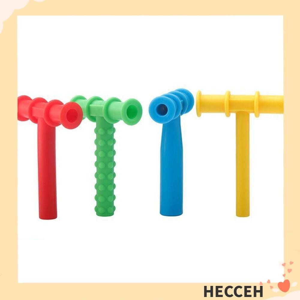 Hecceh เครื่องมือฝึกกล้ามเนื้อช่องปาก,รูปตัว T เด็ก Sensory การศึกษา ...