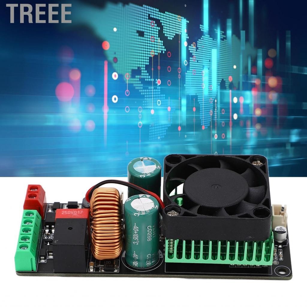 Treee บอร์ดเครื่องขยายเสียง MONO Channel D ประเภท PCB มืออาชีพไฮไฟแอมป์ไฟ 500W♡ | Shopee Thailand