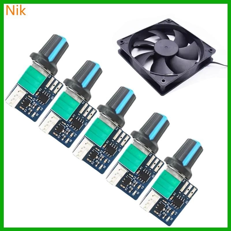 บ.ลค.ต.ศ. 12V Case Fan Controller Single Channel 4Pin Connection for ...