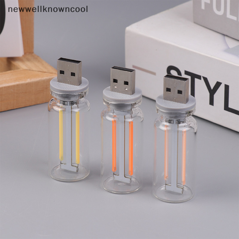 Newwellknowncool Retro USB LED Filament Touch Dimming หลอดไฟ 5V Retro ...