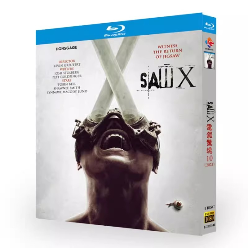 Blu-ray Disc American Film Saw 10 / Saw X (2023) 1BD G035 | Shopee Thailand