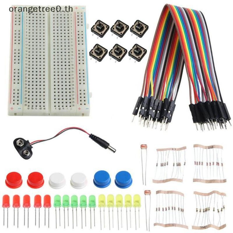 หรือชุดเริ่มต้นอิเล็กทรอนิกส์ R3 Mini Breadboard LED Jumper ปุ่มลวด ...