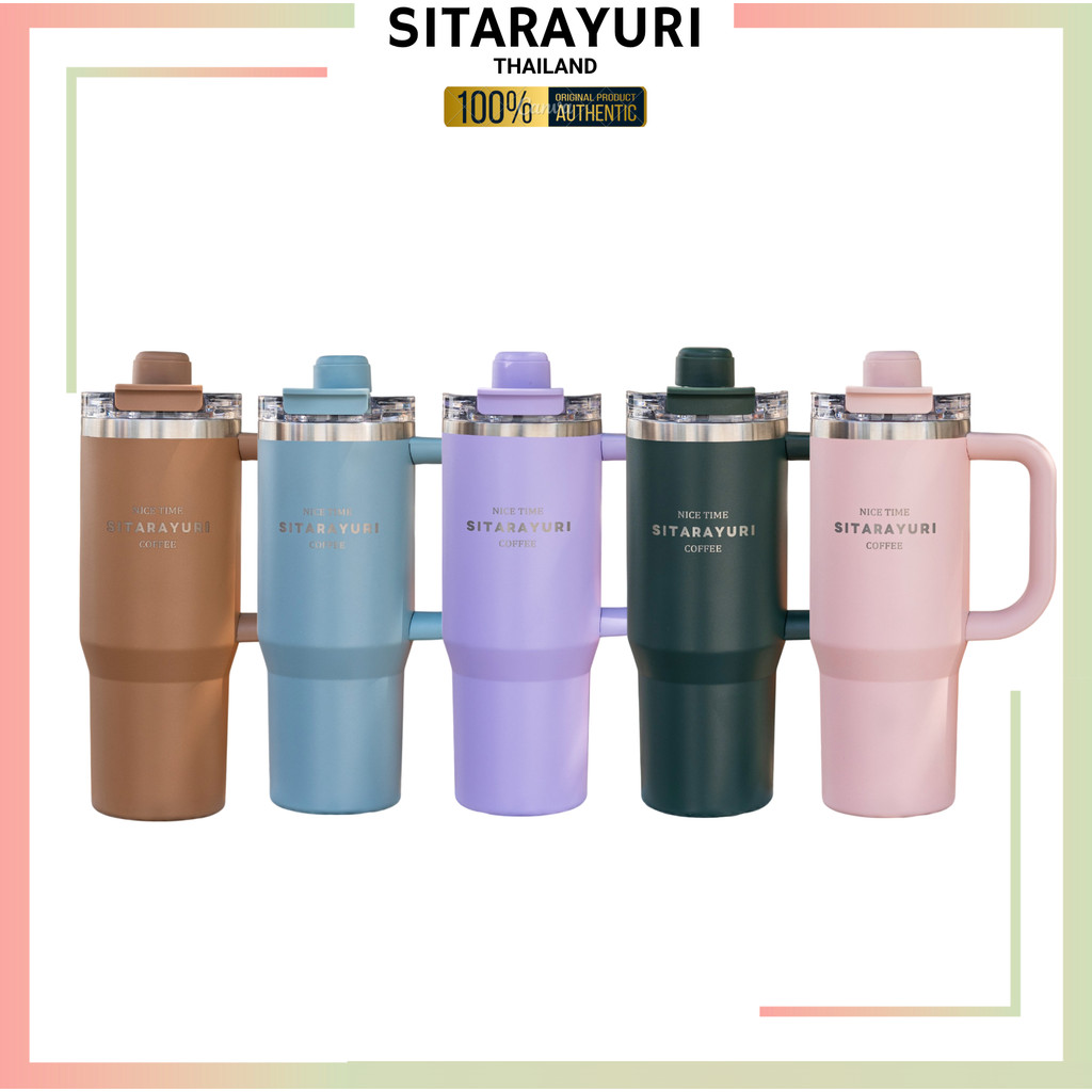SITARAYURI 900มล. แก้วสแตนเลส Food-Grade ใช้ได้ทั้งบ้าน ออฟฟิศ และ ...