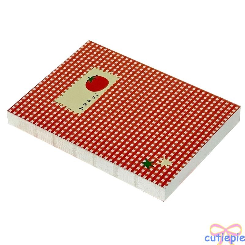 Cutie Lovely Tomato Notebook หนาสมุดจดบันทึกเปล่า 96-100 หน้า Unlined ...