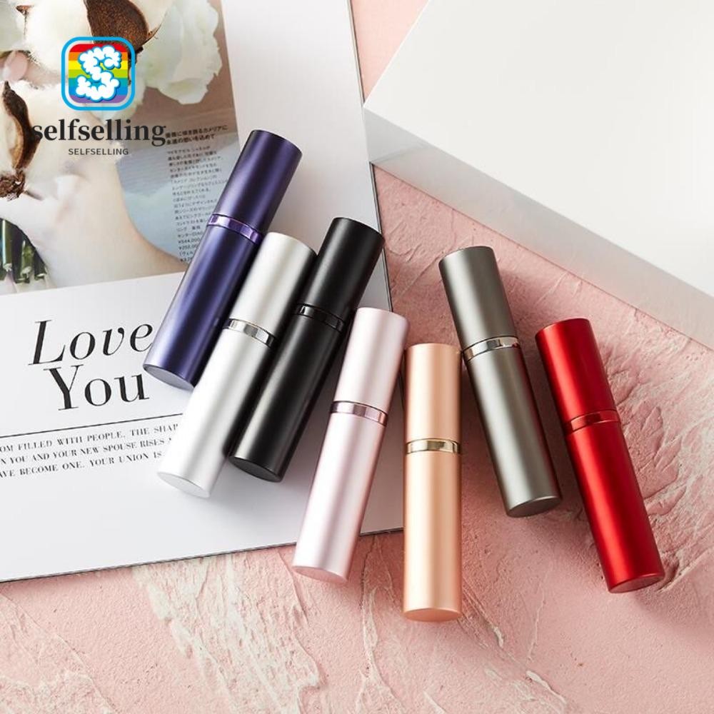 SELFS 5ml น้ําหอม Atomizer อลูมิเนียมสเปรย์แบบพกพา Alcochol | Shopee ...