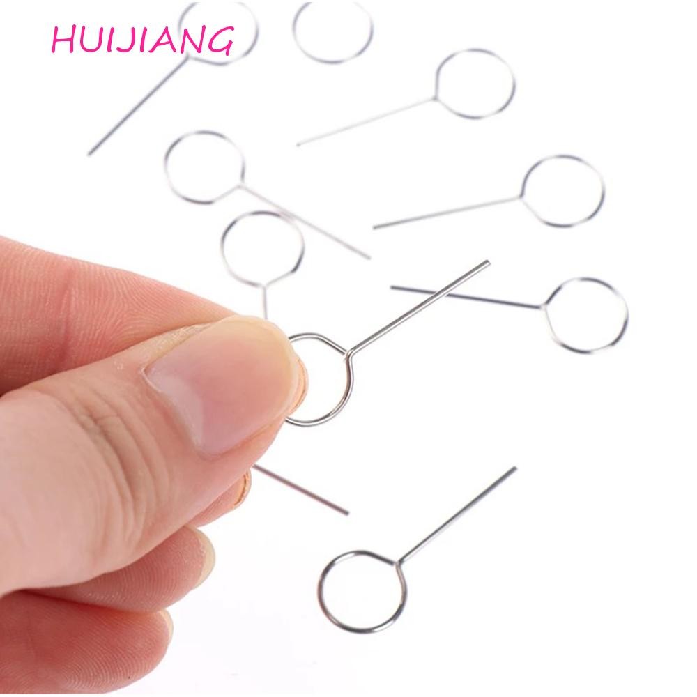 HUIJIAN Eject Pin Metal Pin Ejecting โทรศัพท์มือถือสมาร์ทโฟนการ์ดเข็ม | Shopee Thailand
