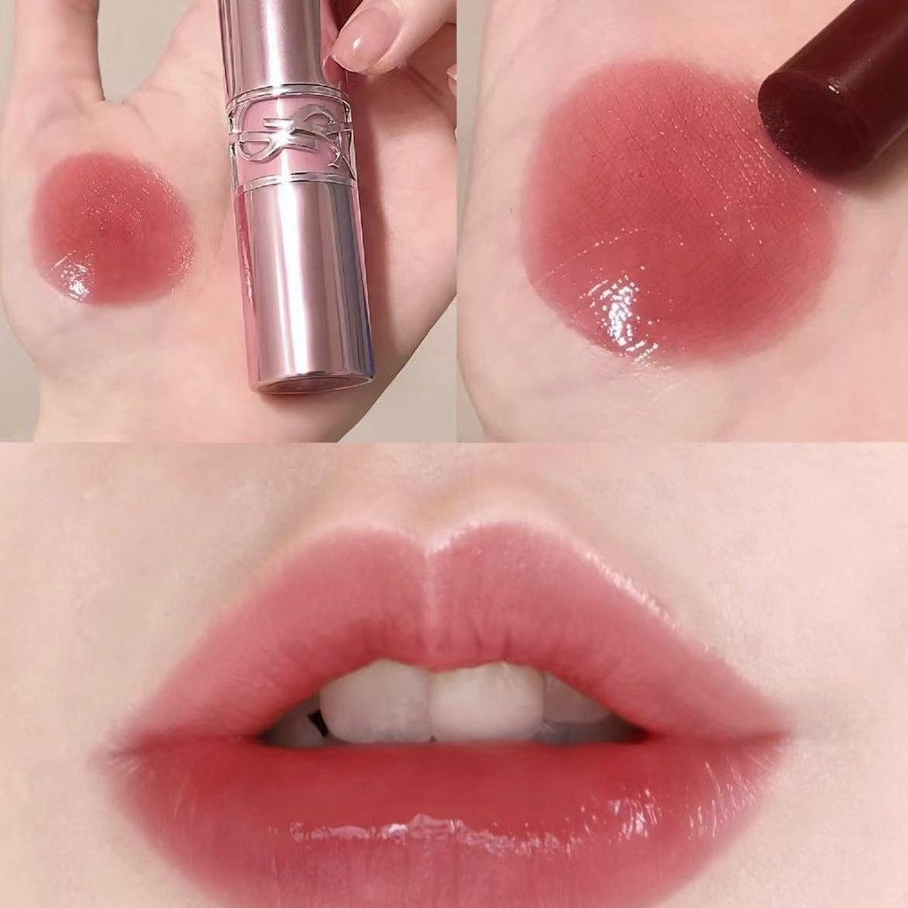 Yves Saint Laurent YSL ลิปสติกหลอดกลมสีชมพู 5b 8b 7b ลิปสติก 44b 8b การไล่ระดับสีมาการองจํากัด ...