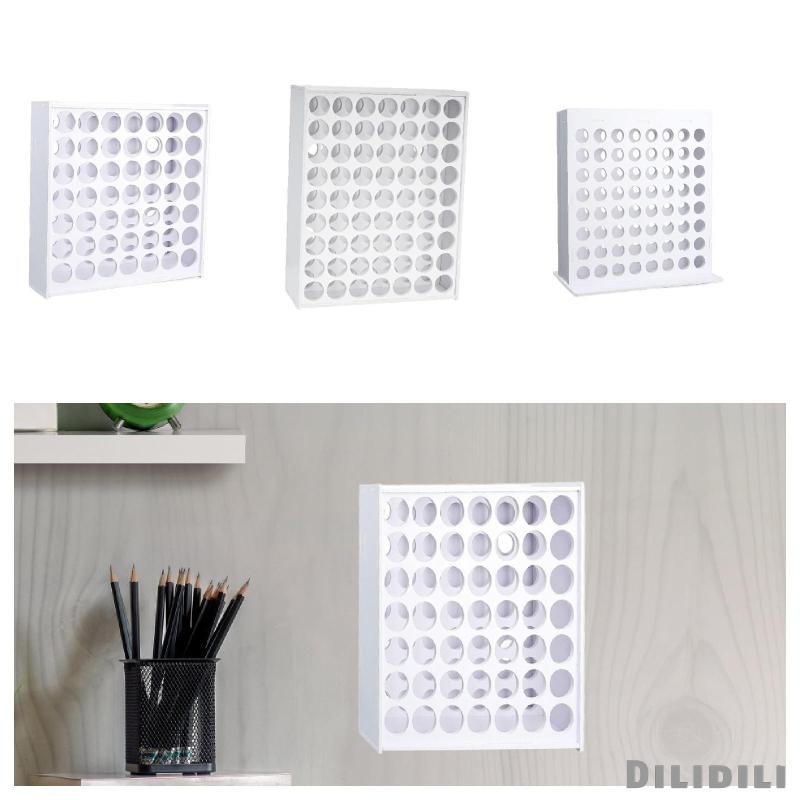 [ Craft Paint Storage Organizer ชั้นวางสีแนวตั้งขาตั้งติดผนังที่วางสี ...