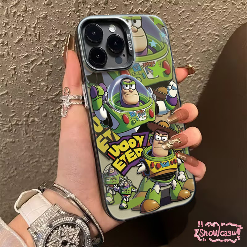 เคสการ์ตูน Bass Lightyear เคส iphone 11 Pro Max 7Plus 11 12 14 15 13 ...