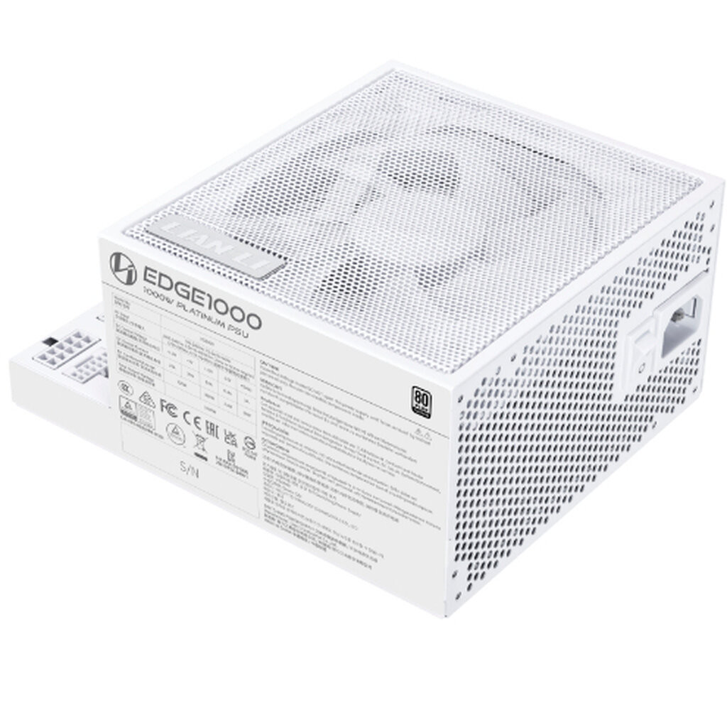 LIAN LI Edge EG1000 Black/White 1000W ATX3.1 With USB hub L-Shape ...