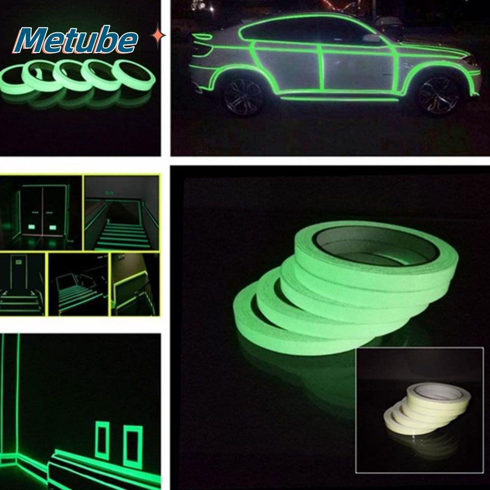 Metube สติ๊กเกอร์ติดผนัง 1 เมตร บันได Stage Decals ไวนิล Fluorescent ...