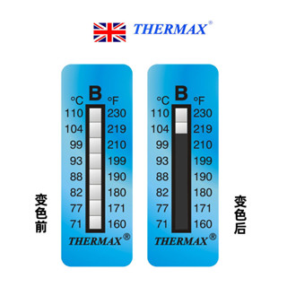 เครื่องวัดอุณหภูมิกระดาษ British thermax Thermal Sensitive Temperature ...