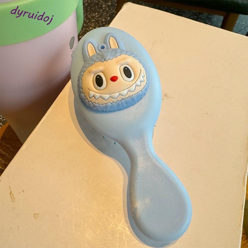 Dyruidoj1 Labubu Air Cushion Comb, Mini Anti Static Labubu การ์ตูน Air ...