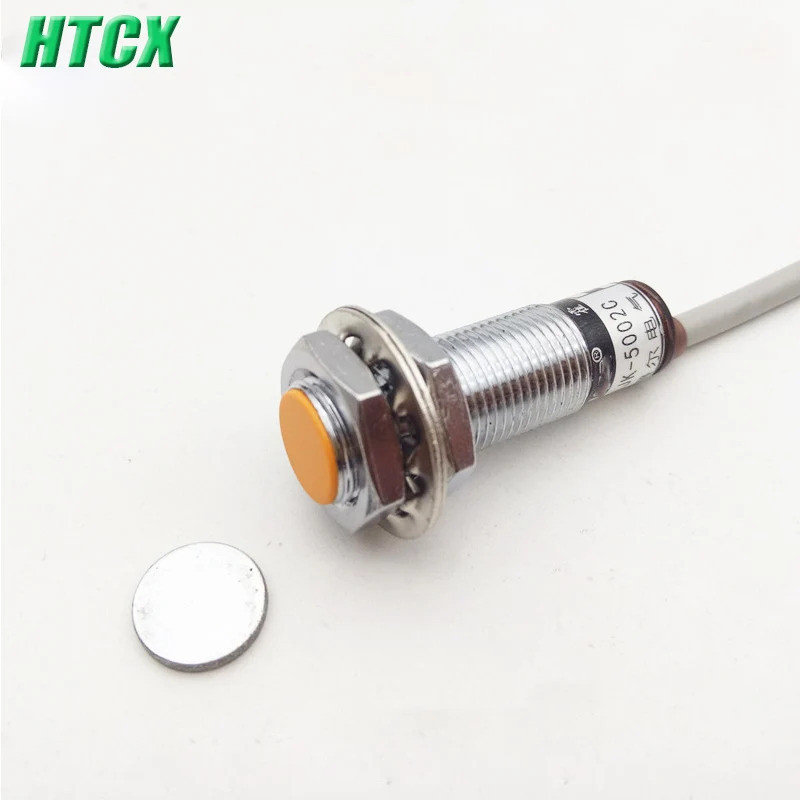 ใหม่ Switch proximity sensor เหนี่ยวนําแม่เหล็ก DC สามสาย NPN ปกติเปิด ...