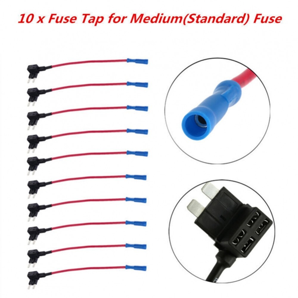 ที่ใส่ฟิวส์ใบมีด ATO ATC Blade Fuse Mini/small/medium TAP Dual Circuit ...