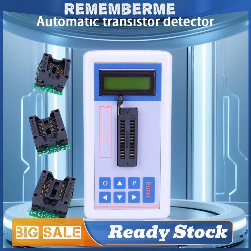 เครื่องวัด IC วงจรรวม W/ LCD Digital Display ตรวจจับมิเตอร์ทดสอบ IC ...