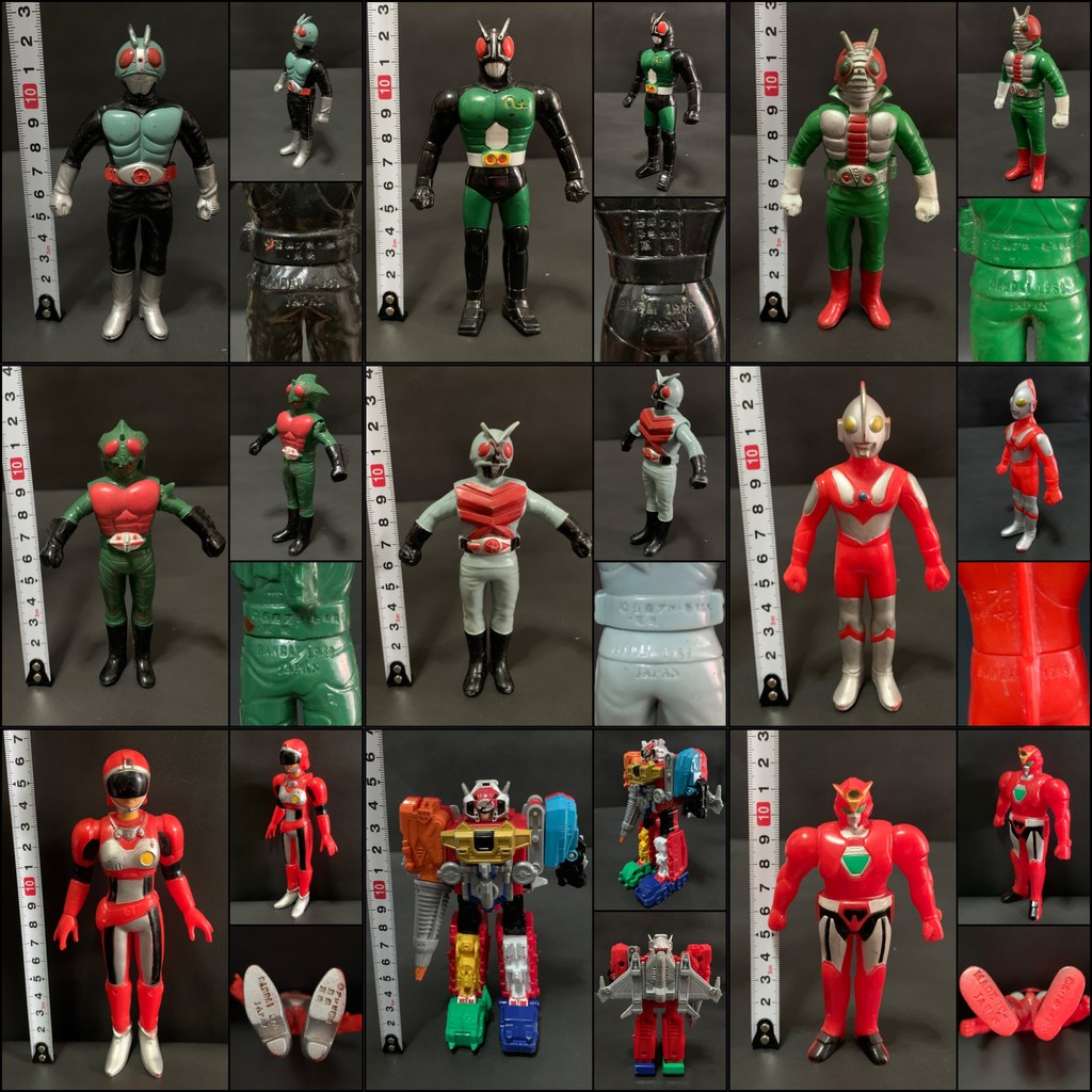 🇯🇵ของเล่น ของสะสม ญี่ปุ่นมือสอง แท้💯 มดเอ็กซ์, Ultraman man, Rescue ...