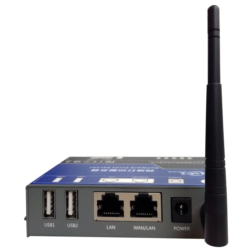 ZLWL Smart Printer Server wifi print server Wireless Print Server with ...
