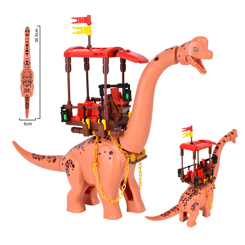 ใช้งานร่วมกับ Lego Dinosaur Mount Influencer Tyrannosaurus Rex หนังกิน ...