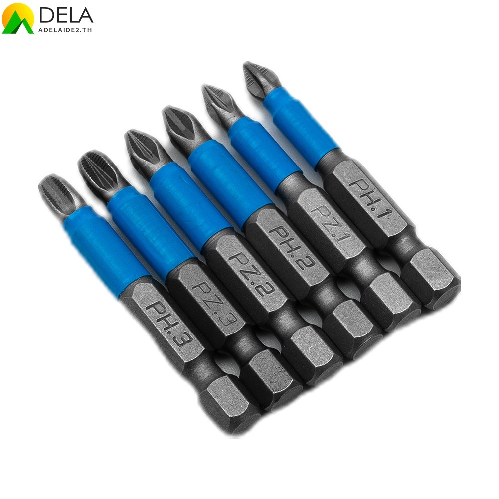 6 ชิ้นลื่นไขควงชุด Bit ไฟฟ้า Impact 50 มิลลิเมตร PH1/PH2/PH3/PZ1/PZ2/PZ3 ที่ดีที่สุดผลิตภัณฑ์ ...