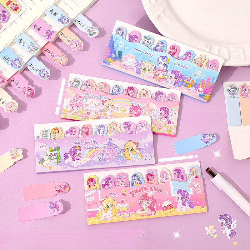 1ชิ้น การ์ตูนน่ารัก My Little Pony sticky notes - สติ๊กเกอร์ดัชนี ...