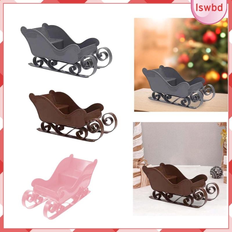 [lswbd] Santa Sligh Miniature Sligh Xmas Collectible Mini Sled ...
