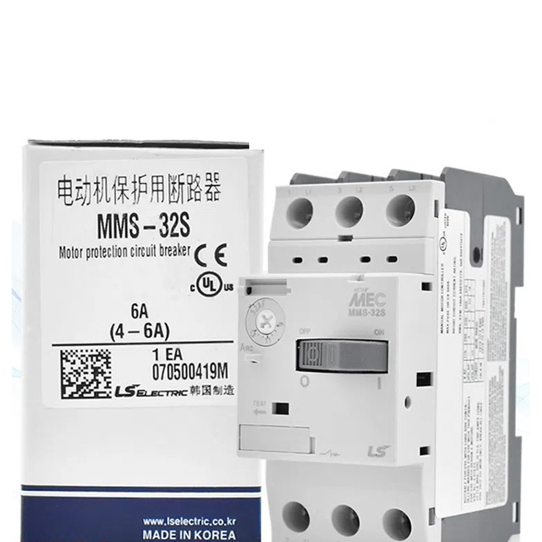 ของแท้ LS Production MEC เซอร์กิตเบรกเกอร์สามขั้วตัวป้องกันมอเตอร์ MMS ...