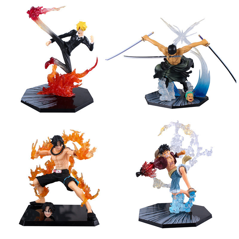 Rumah อะนิเมะ One Piece Fire Fist Luffy Fire Fist Ace ปีศาจ Slay Zoro ...