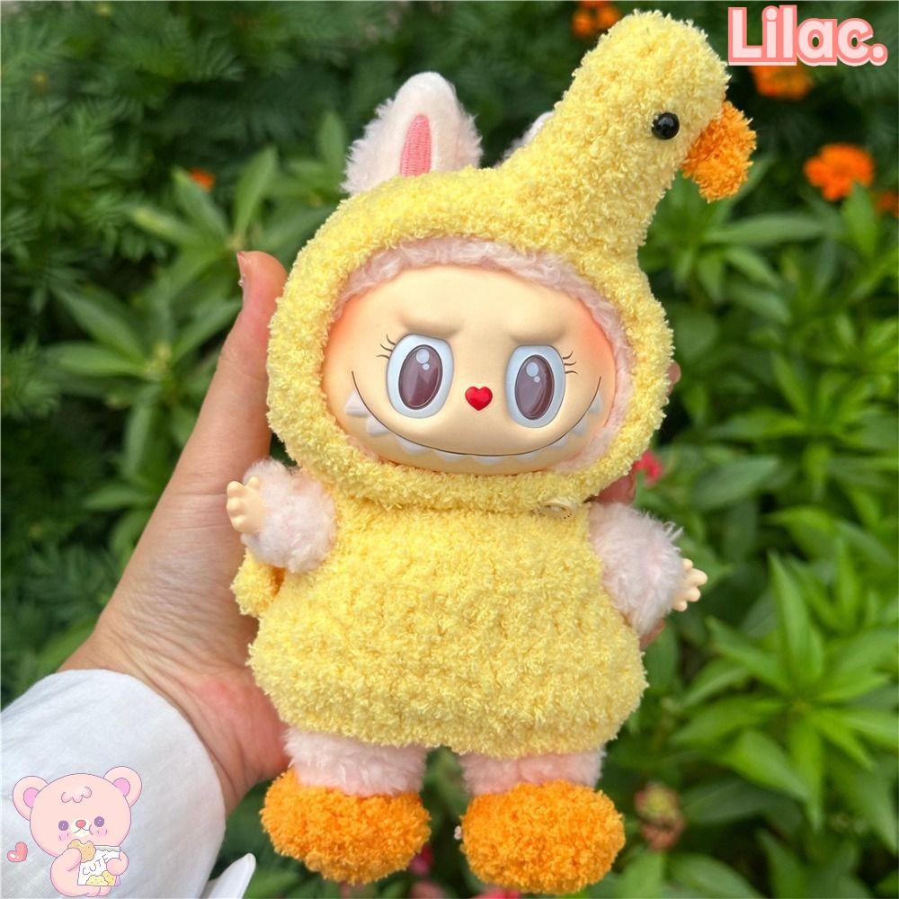 Lilac Labubu เสื้อผ้าตุ๊กตา,ทนทานสไตล์เดียวกัน As Lisa Mini ตุ๊กตา ...