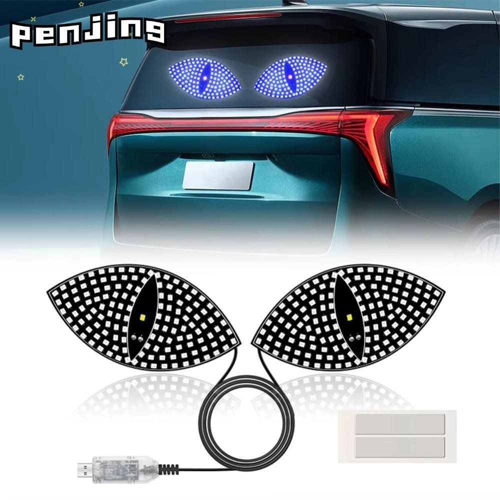 PENJING ไฟตาปีศาจ, USB 5V Multi-Mode รถบรรทุก Devil Eyes Light ...