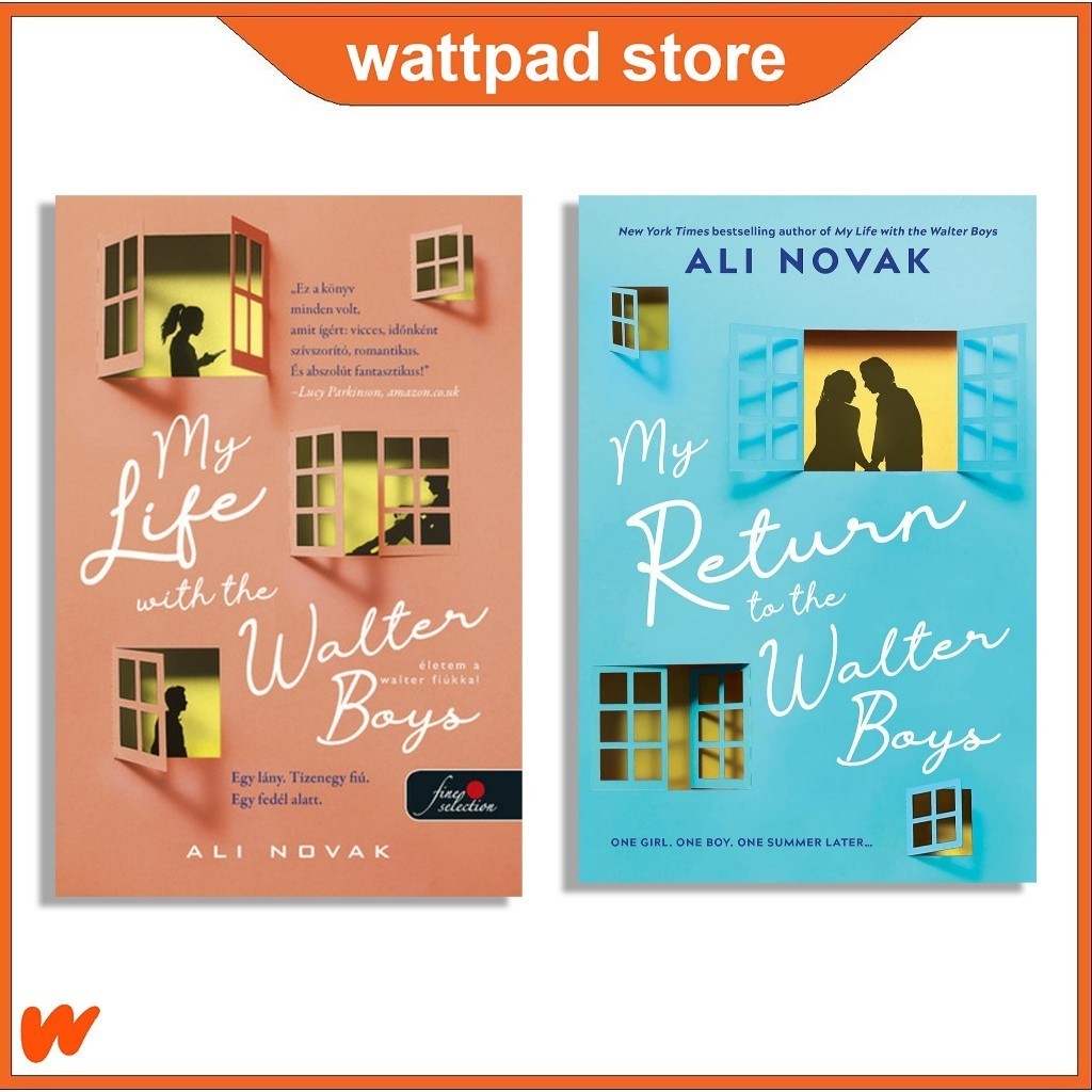 My Life with the Walter Boys (2 หนังสือซีรีส์) โดย Ali Novak | Shopee ...