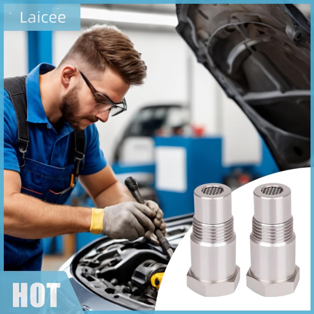 [Laicee.th] อะแดปเตอร์เซนเซอร์ออกซิเจน สแตนเลส ตัวขยายออกซิเจน ตัวเว้นวรรค O2 ขั้วต่อเซ็นเซอร์ ...