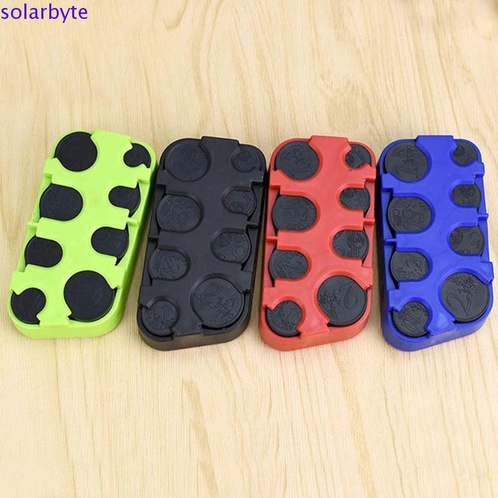 SOLARBYTE เครื่องจัดเก็บเหรียญพกพาได้ง่าย ของขวัญสร้างสรรค์สำหรับเหรียญยูโร | Shopee Thailand