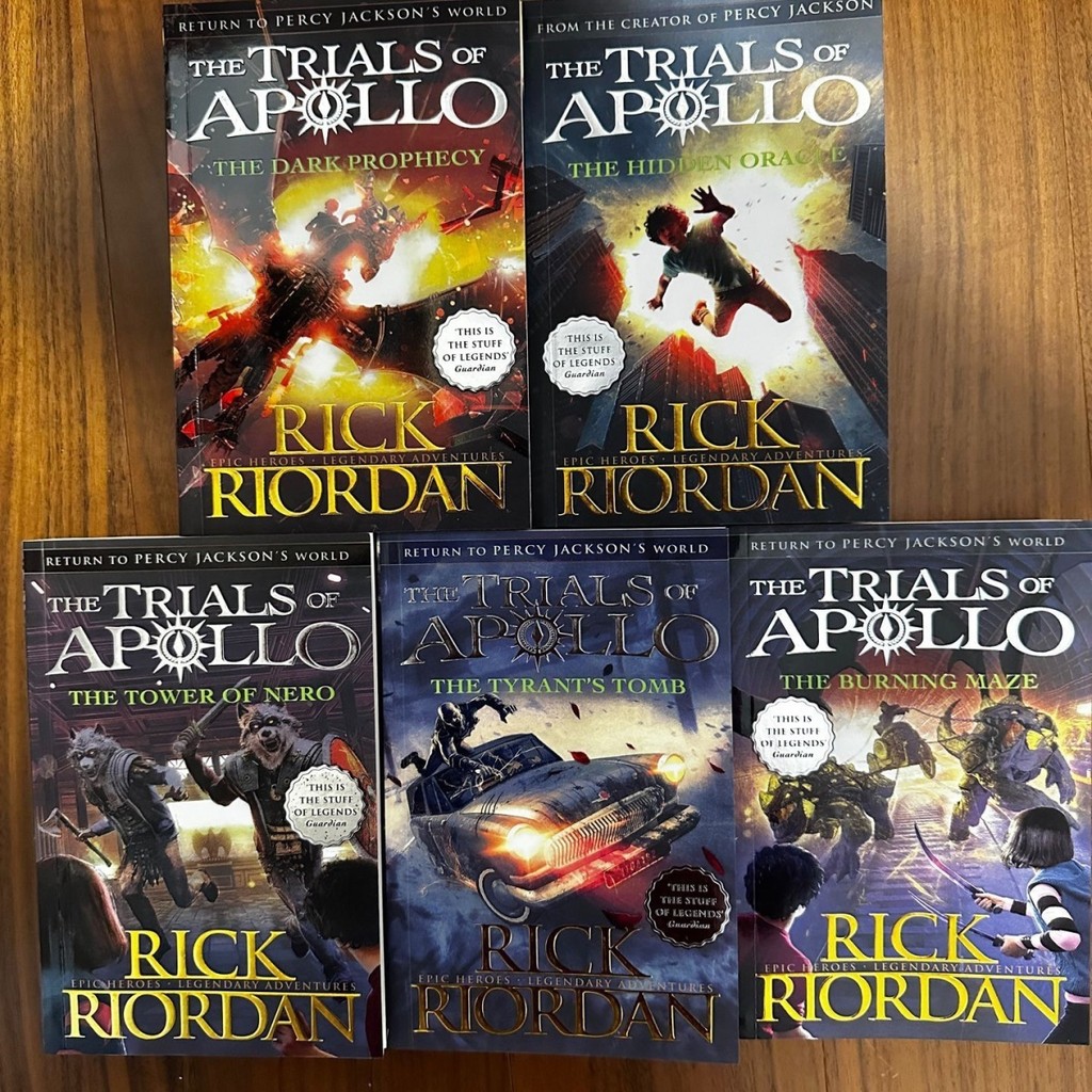 （รุ่นพิมพ์ความละเอียดสูง） Apollo The Trials of Apollo Posy Jackson 5 ...