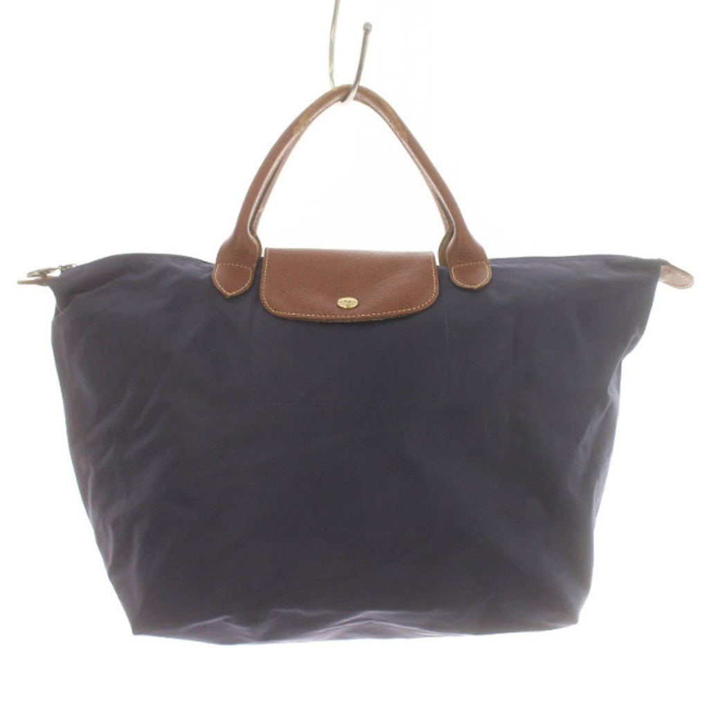 Longchamp Le Pliage Tote Handbag Nylon Folding Navy Direct from Japan ...