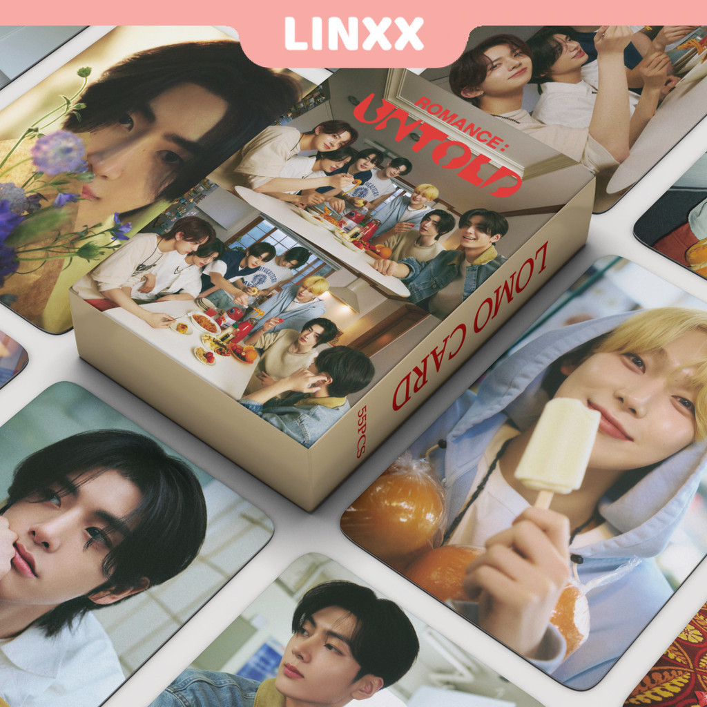 Linxx 55 ชิ้น ENHYPEN ROMANCE:UNTOLD อัลบั้ม Lomo Card Kpop Photocards โปสการ์ด Series | Shopee ...