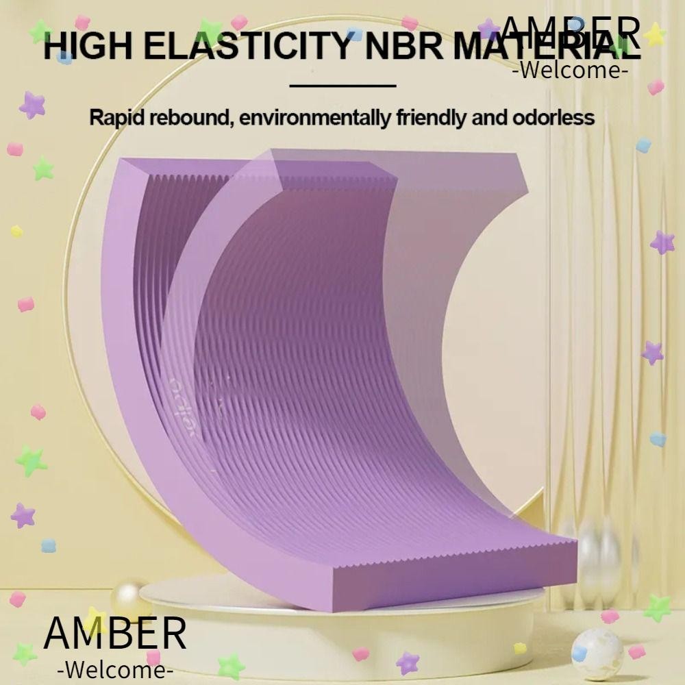 Amber Support Balance Pad, NBR Purple Black NBR Balance Pad, Sports ...