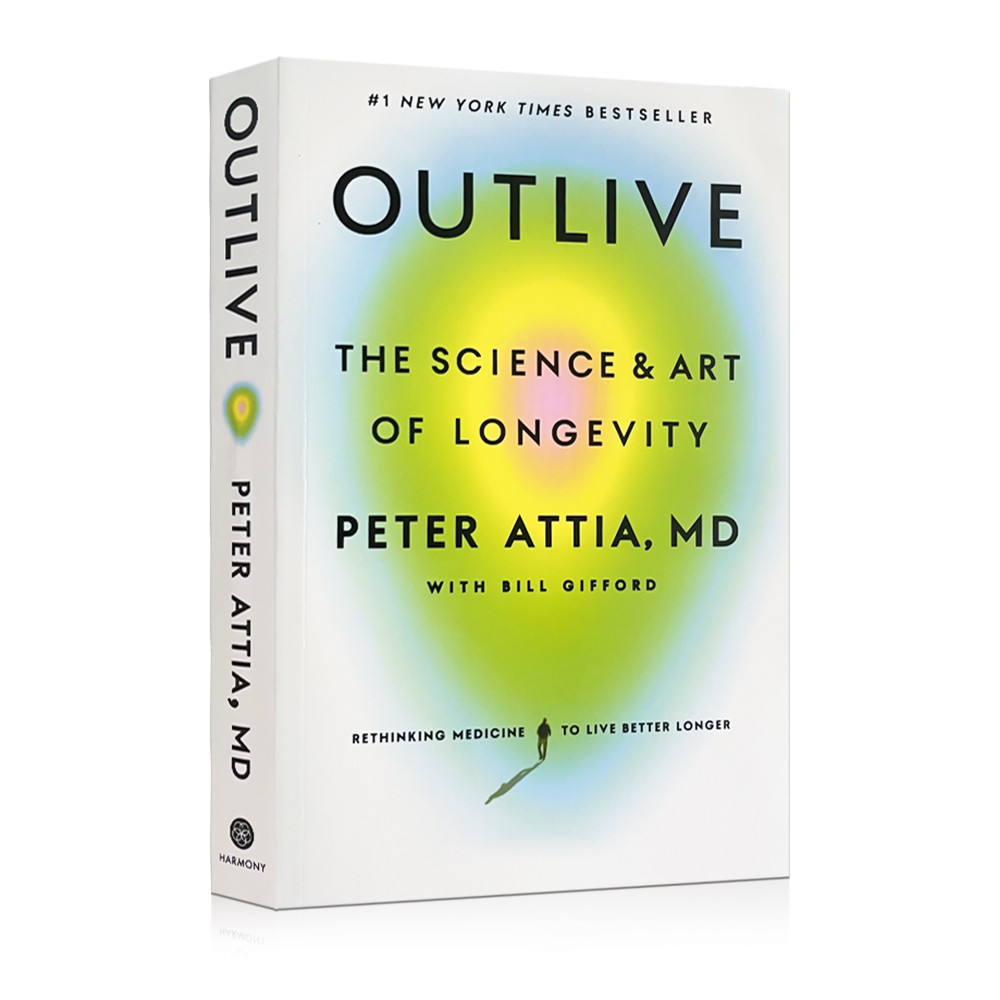 Outlive: The Science and Art of Longevity By Peter Attia MD English Book Paperback | Shopee Thailand