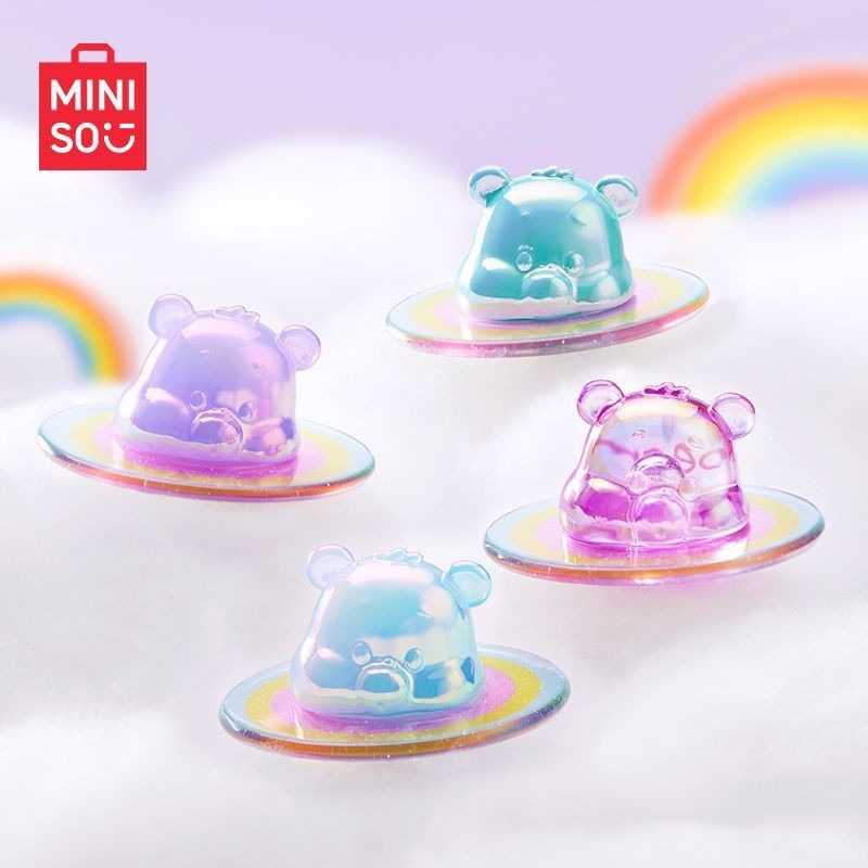 ของแท้ MINISO MINISO Love Bear Grain Star Ball Blind Box Blind Bag Cute ...
